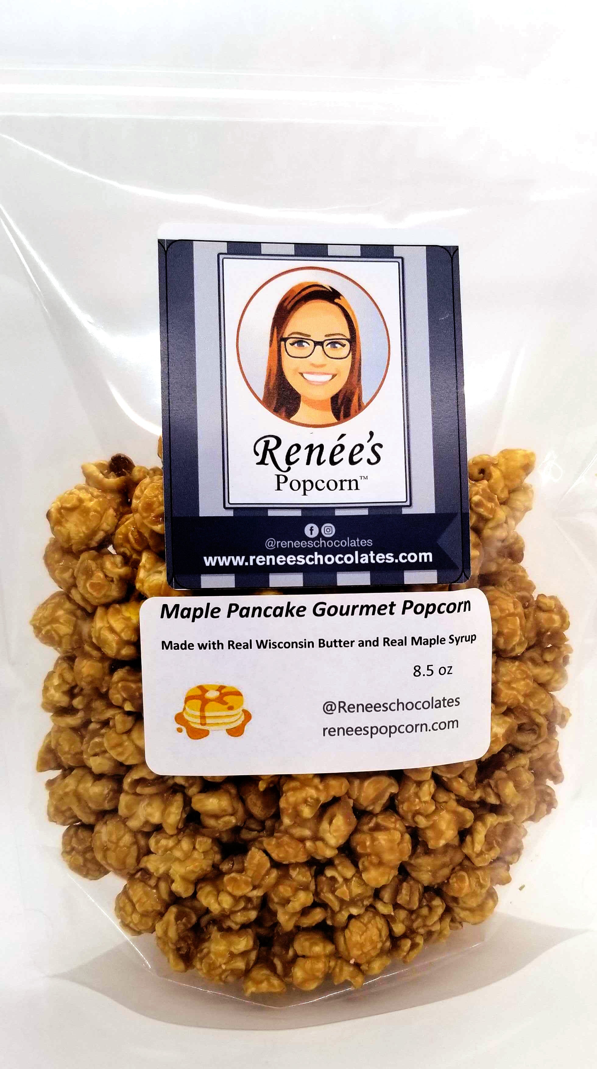 Maple Pancake Caramel Gourmet Popcorn | Renee's Specialties: Home of ...