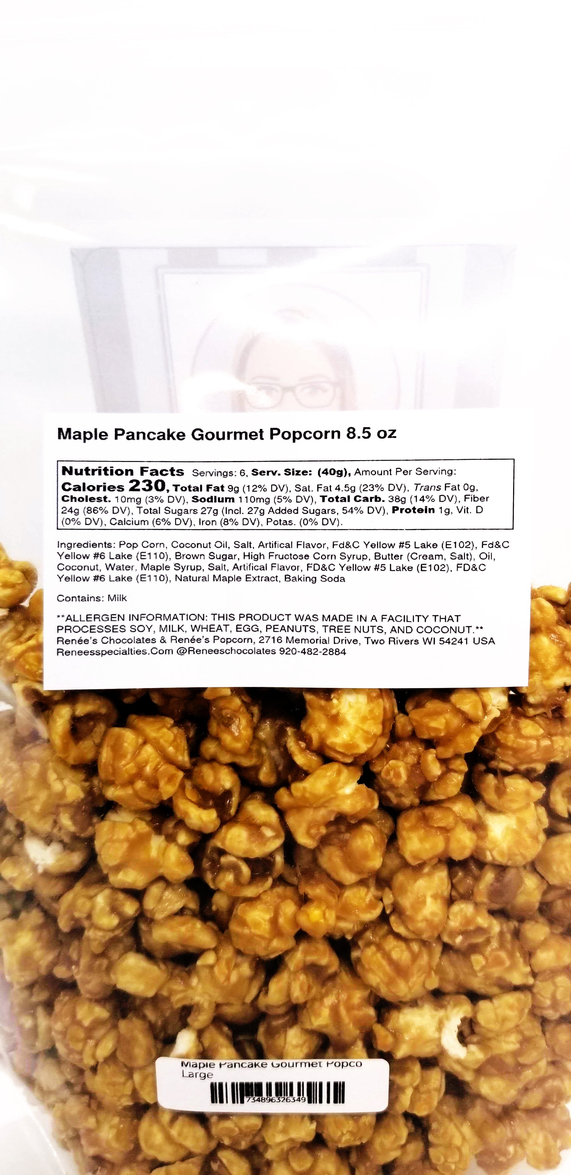 Maple Pancake Caramel Gourmet Popcorn | Renee's Specialties: Home of ...